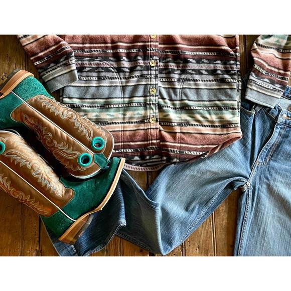 STS Ranchwear | Tops | New Sts Ranchwear Isla Shacket In Multi | Poshmark